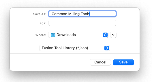 How to Upload a Tool Library